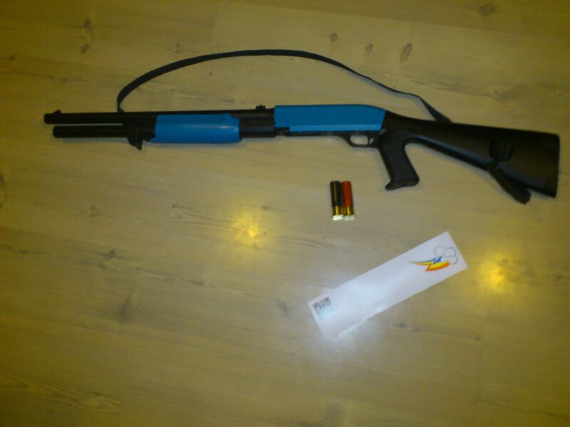 #62591 - airsoft, custom, derpibooru import, gun, gunified, high res ...