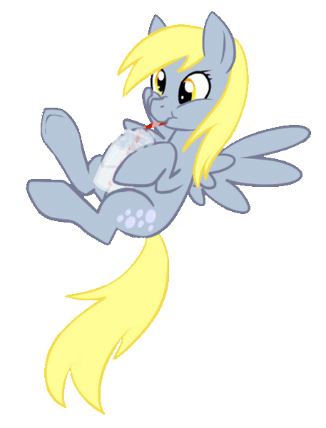 Derpy Hooves Flying Animated