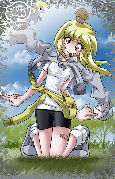 #77114 - safe, artist:mauroz, derpibooru import, derpy hooves, human, clothes, female, humanized ...