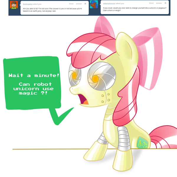 #109517 - apple bloom, apple bloom bot, artist:ls820720, ask, ask apple ...