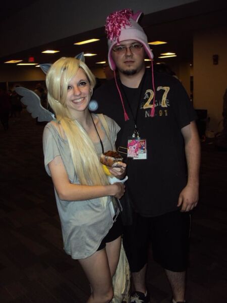 #116578 - cosplay, derpibooru import, derpy hooves, glasses, human, irl ...