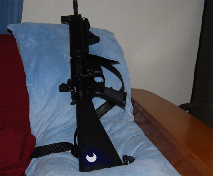 #120078 - ar15, custom, derpibooru import, gun, gunified, irl, my ...