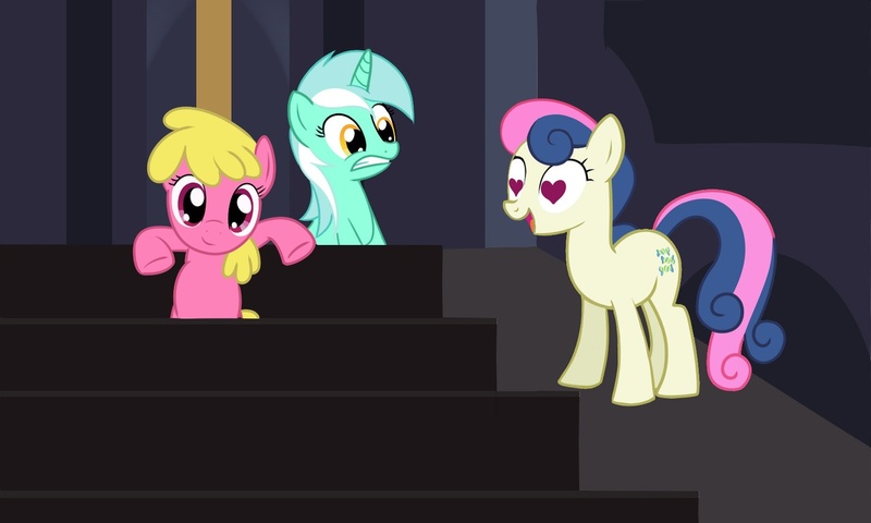 #135542 - artist:mcsadat, ask lyra pony, bon bon, cherry berry ...