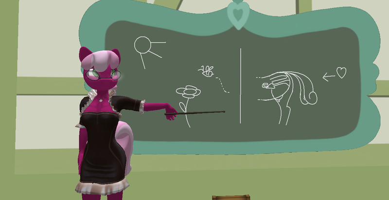 #81452 - anatomy, anthro, chalkboard, cheerilee, derpibooru import ...