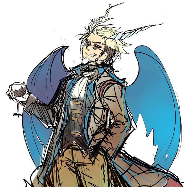 #95678 - artist:maniacpaint, derpibooru import, discord, horned ...