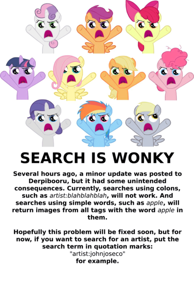 #184809 - safe, derpibooru import, apple bloom, applejack, derpy hooves, fluttershy, pinkie pie ...