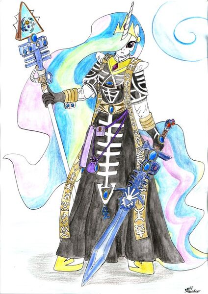 #192101 - anthro, artist:nachtana, derpibooru import, eldar, farseer ...