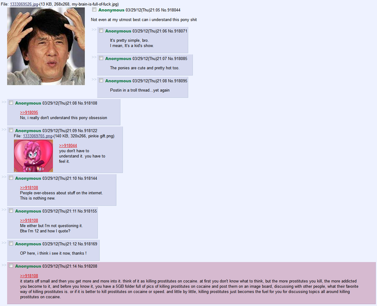 #202708 - 4chan, cocaine, derpibooru import, drugs, jackie chan, /mlp ...