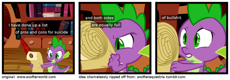 #202848 - a softer world, comic, derpibooru import, dragon, edit, edited screencap, implied ...