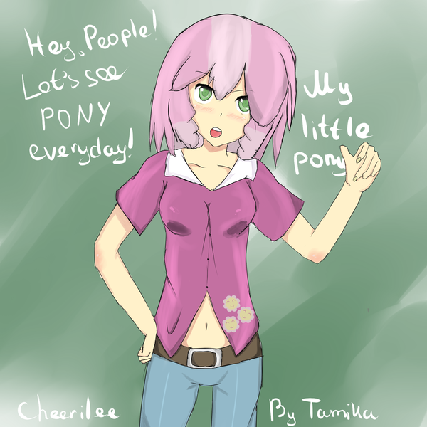 #206887 - artist:tamika-nyan, cheerilee, derpibooru import, humanized ...