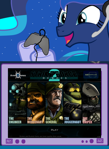 #252250 - derpibooru import, exploitable meme, gamer luna, gamer meme ...