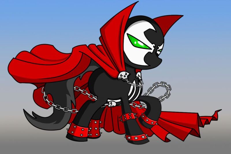 #254876 - artist:skallagrimnilsson, derpibooru import, ponified, safe, solo, spawn - Twibooru