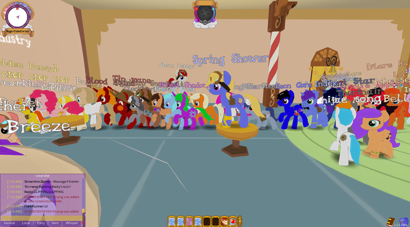 #262566 - conga, derpibooru import, legends of equestria, oc, oc:backy, oc:dreamsicle, safe ...