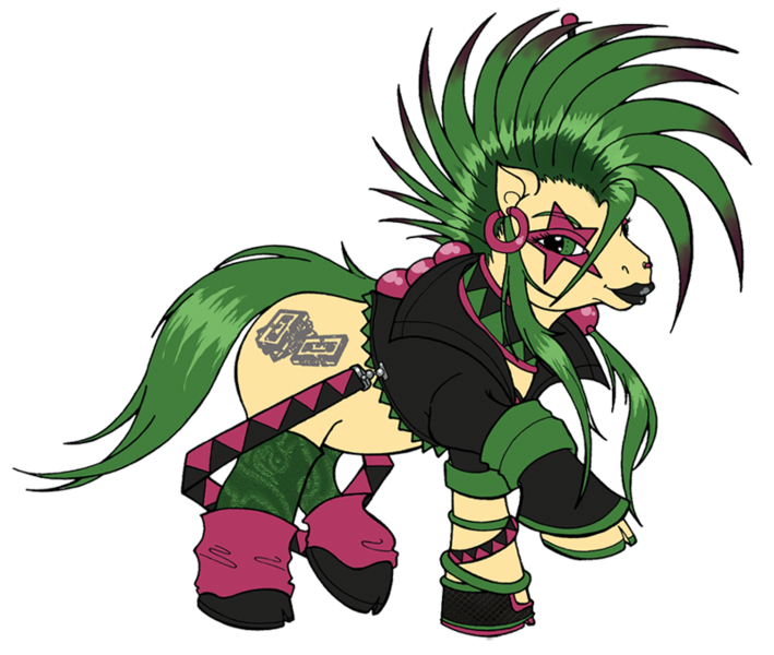 #274864 - artist:random-explosion, derpibooru import, echo, g1, mohawk ...