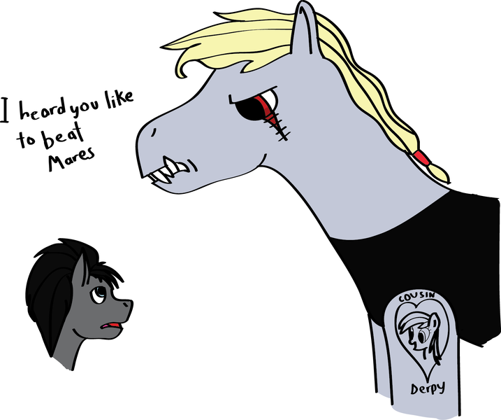 #280154 - safe, artist:romansiii, derpibooru import, derpy hooves, oc ...