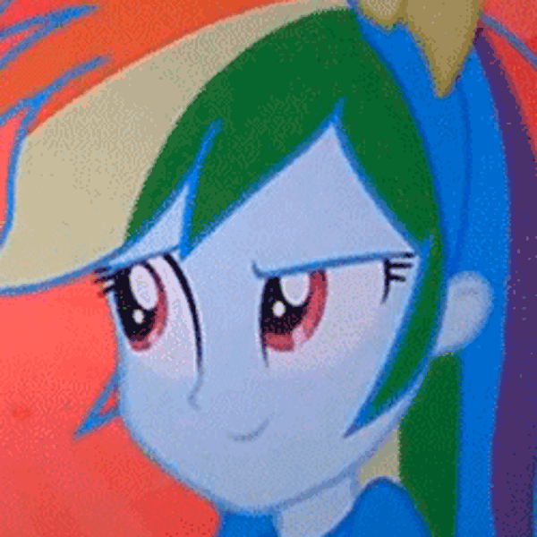 #284211 - animated, derpibooru import, equestria girls, ishygddt, rainbow dash, safe, seizure ...