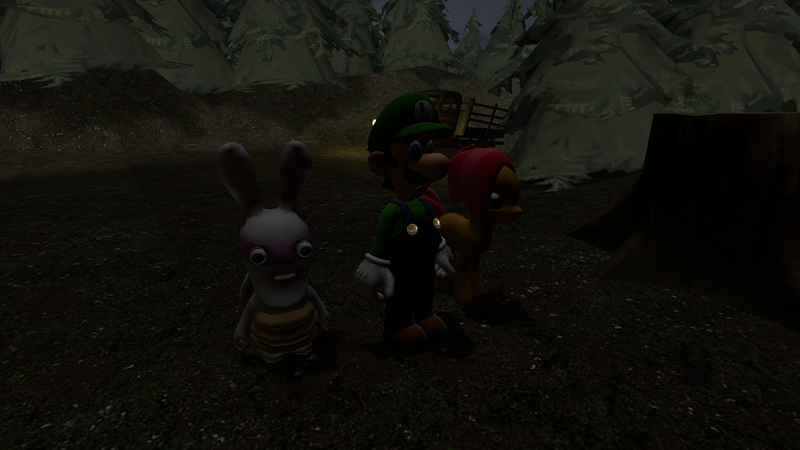 #336152 - 3d, babs seed, crossover, derpibooru import, gmod, luigi ...