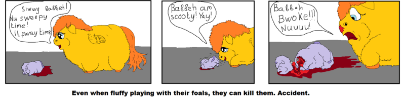 #354470 - artist:artist-kun, blood, comic, dead, decapitated ...