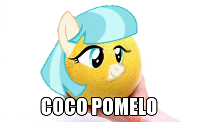 #376651 - coco pomelo, coco pommel, derpibooru import, fruit, image ...