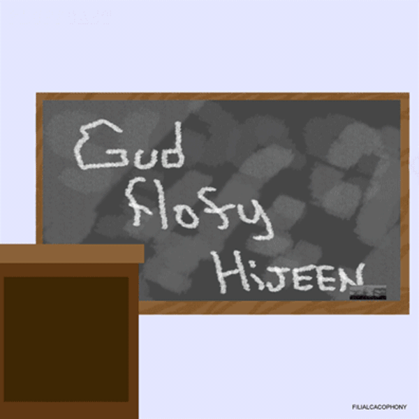 #377240 - animated, artist:fillialcacophony, chalkboard, cheerilee ...