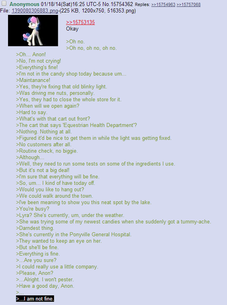 #386774 - 4chan, anon in equestria, bon bon, derpibooru import ...