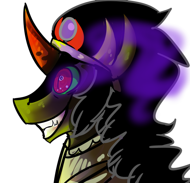 #423330 - safe, artist:dokuyuu, derpibooru import, king sombra, grin ...