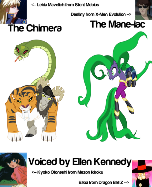 #425192 - absurd resolution, chimera, chimera sisters, derpibooru ...