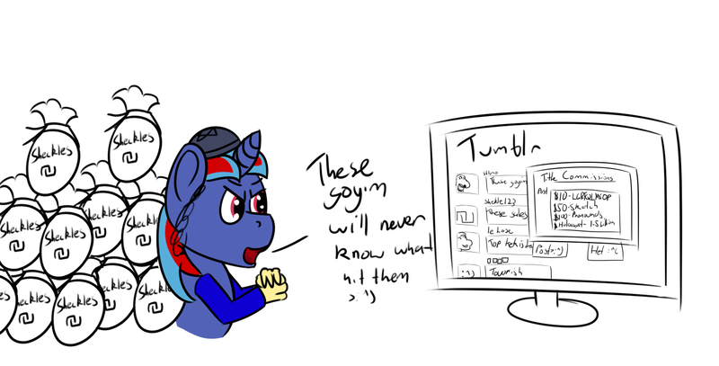 #436279 - 4chan, anthro, anthro oc, antisemitism, artist:da bunnana ...