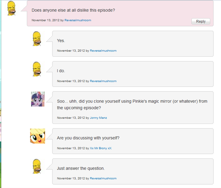 #444054 - applejack, barely pony related, comments, derpibooru import ...