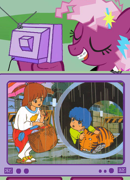 #451099 - 80s, 80s cheerilee, ai shite knight, anime, basket, benjamin ...