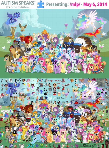 #458811 - explicit, grimdark, grotesque, artist:nor/mlp/eople, deleted ...