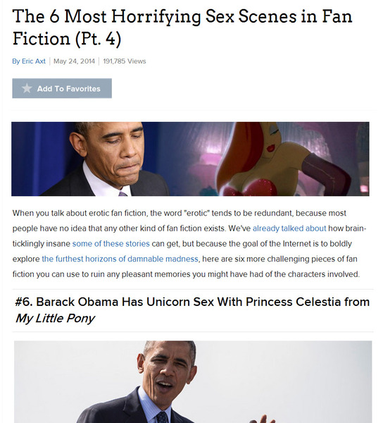 #470992 - barack obama, breasts, cracked.com, derpibooru import, fanfic ...