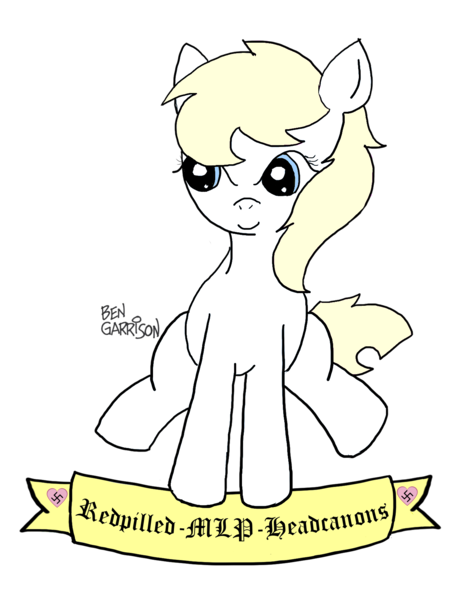 #493980 - artist:katey hanes, aryan pony, ben garrison, blonde ...