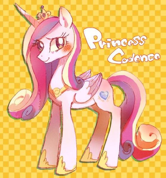 #501860 - safe, artist:chi-hayu, derpibooru import, princess cadance ...