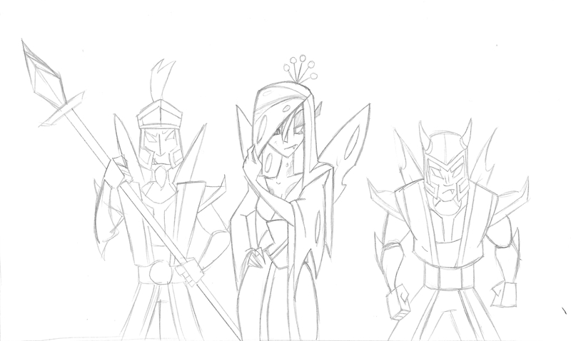 #503200 - armor, artist:rubbermage, changeling, clothes, derpibooru ...