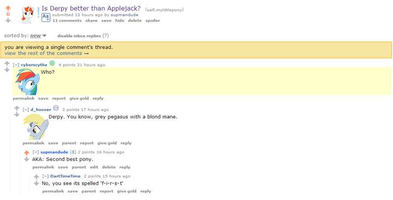 #520248 - safe, derpibooru import, applejack, derpy hooves, rainbow dash, best pony, reddit ...