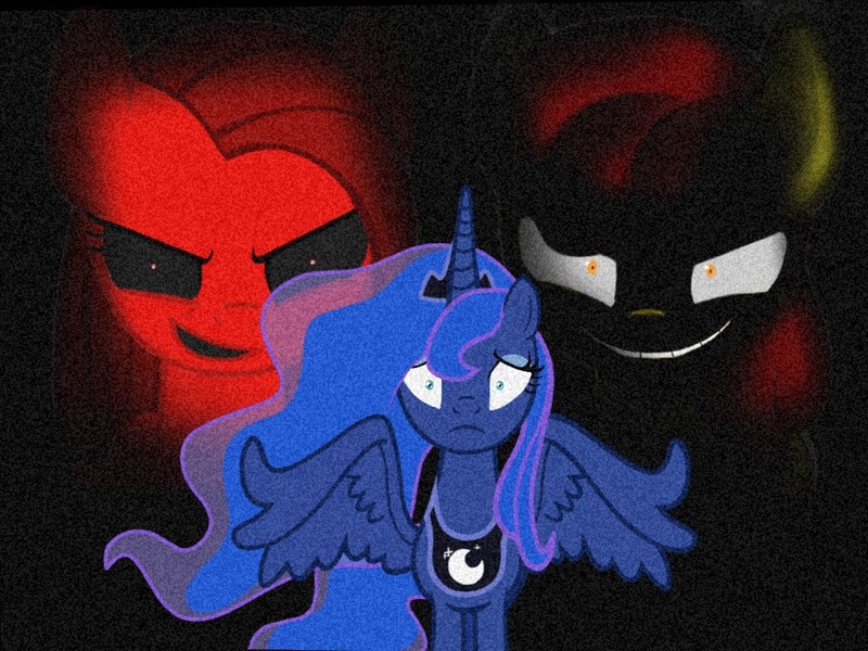 #547524 - creepybloom, creepypasta, derpibooru import, luna game ...