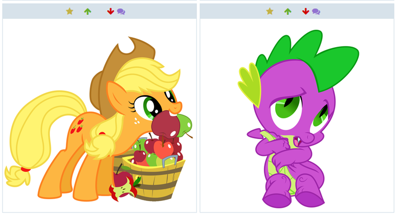 #553755 - apple, applejack, applespike, artist:demigod-spike, artist ...