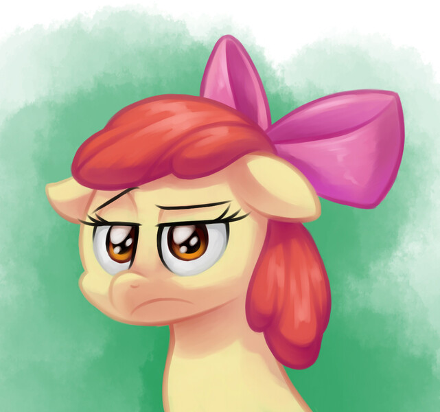 #554378 - adorabloom, apple bloom, apple bloom is not amused, artist ...