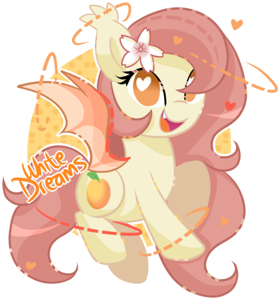 #586752 - safe, artist:xwhitedreamsx, derpibooru import, oc, oc:peach blossom, unofficial ...