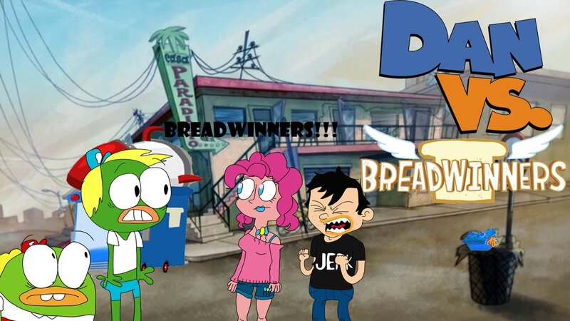 #616825 - artist:spongekid1999, breadwinners, crossover, dan, dan vs ...