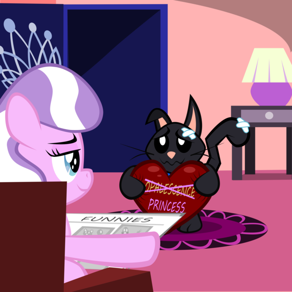 #629619 - safe, artist:magerblutooth, derpibooru import, diamond tiara ...