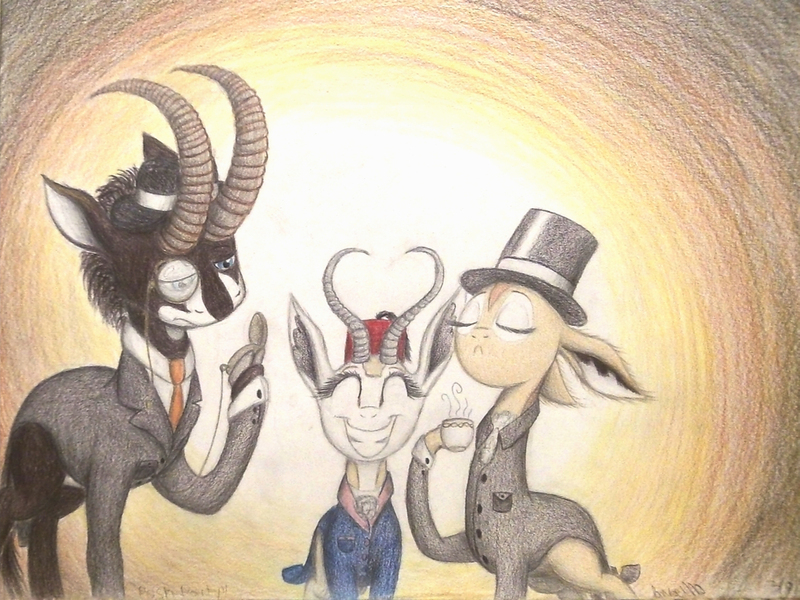 #644781 - animal in mlp form, antelope, artist:thefriendlyelephant, big ...