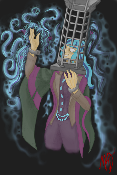 #694084 - artist:madness-with-reason, bloodborne, cage, cage of mensis ...