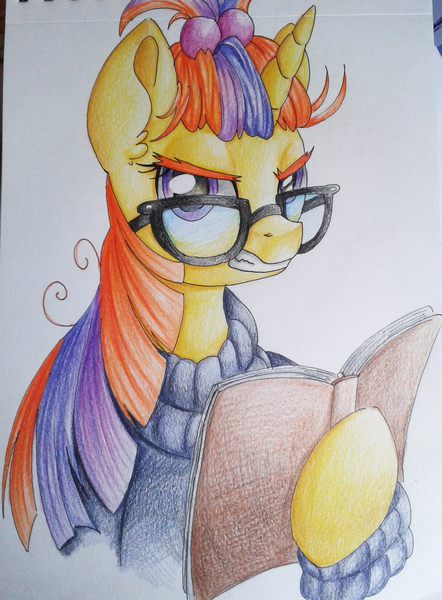 #724132 - safe, artist:rosha-krieger, derpibooru import, moondancer ...