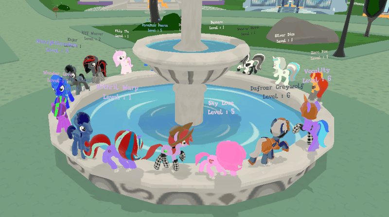 #733368 - 3d, animated, dancing, derpibooru import, game, legends of equestria, oc, oc:crab ...