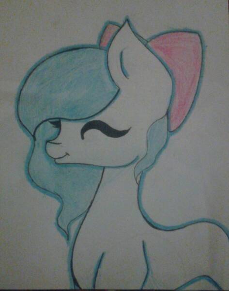 #739705 - artist:myleythemimi, derpibooru import, eyes closed, female ...