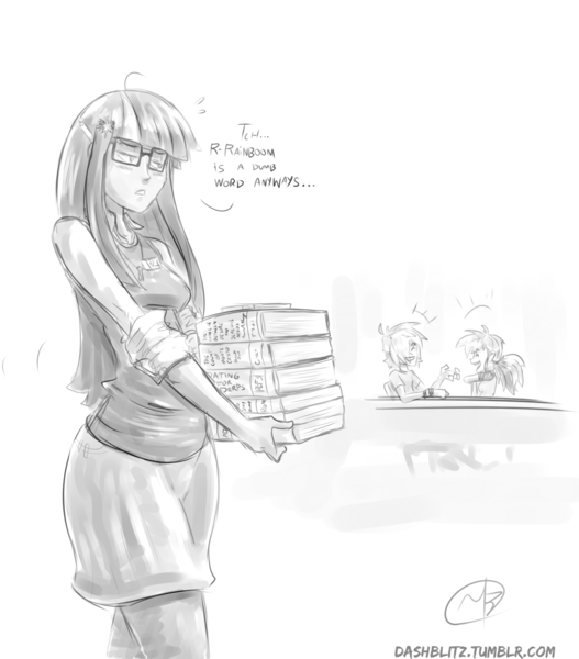 #753294 - a dash of everything, alternate hairstyle, artist:manic-the ...