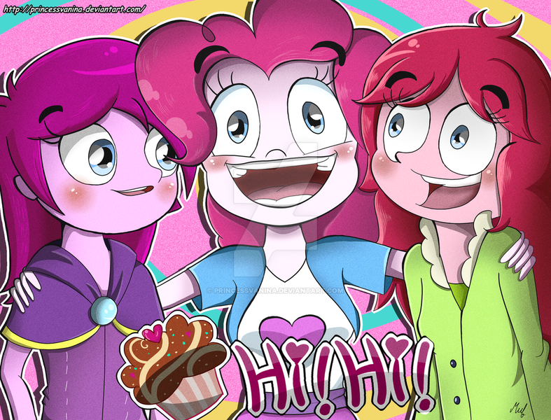 #758395 - safe, artist:princessvanina, derpibooru import, fuchsia blush ...