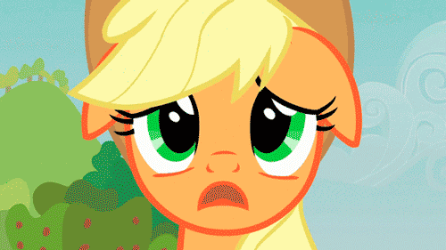 Applejack Sad